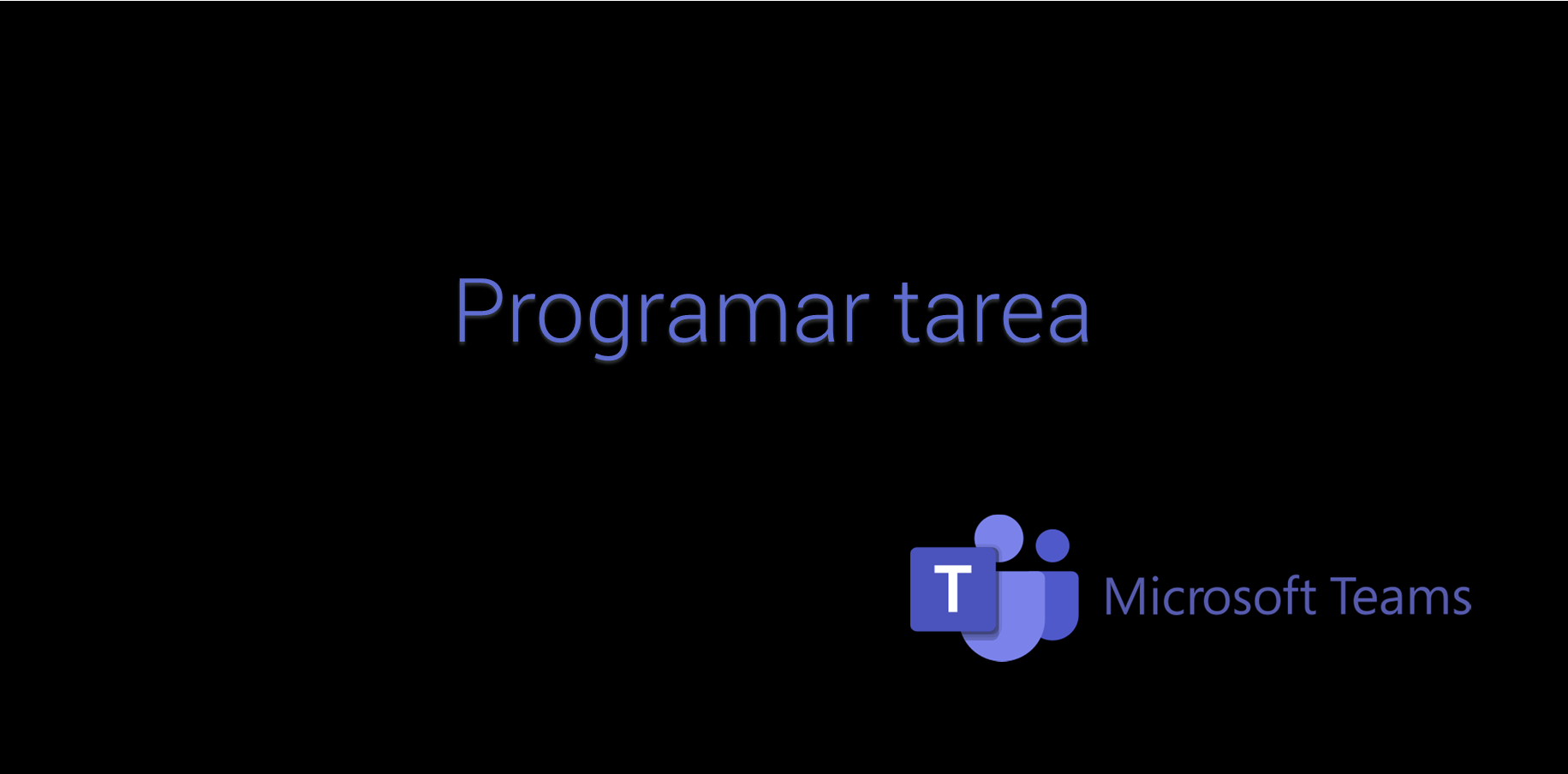 Programar tarea - TIC CCH
